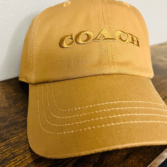 Coach | Accessories | Nwt Coach Adjustable Baseball Hat Embroidered ...